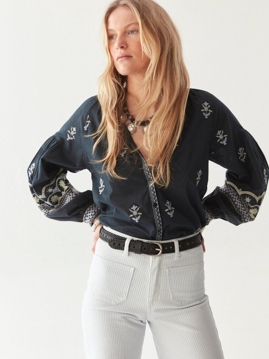 Chandra Blouse - Midnight Wish – Maison Hotel
